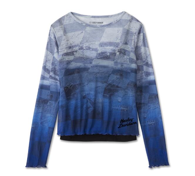 05 – Harley-Davidson – Cool Blue Mesh Top – 96503-24VW | Harley ...